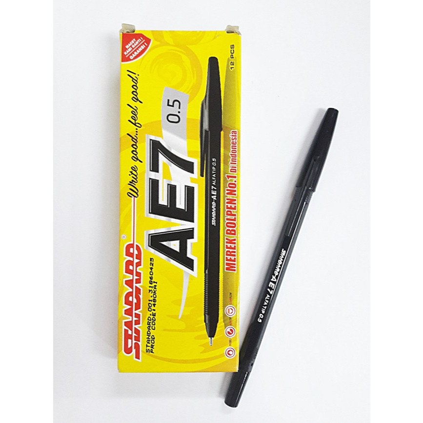 Jual Ballpoint Standard AE7 / Pulpen Standard AE7 | (ASLI) Original 100 ...