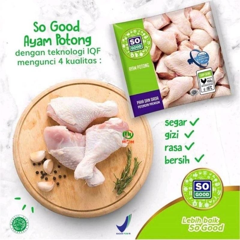 Jual So Good Ayam Paha dan dada premium 1kg | Shopee Indonesia