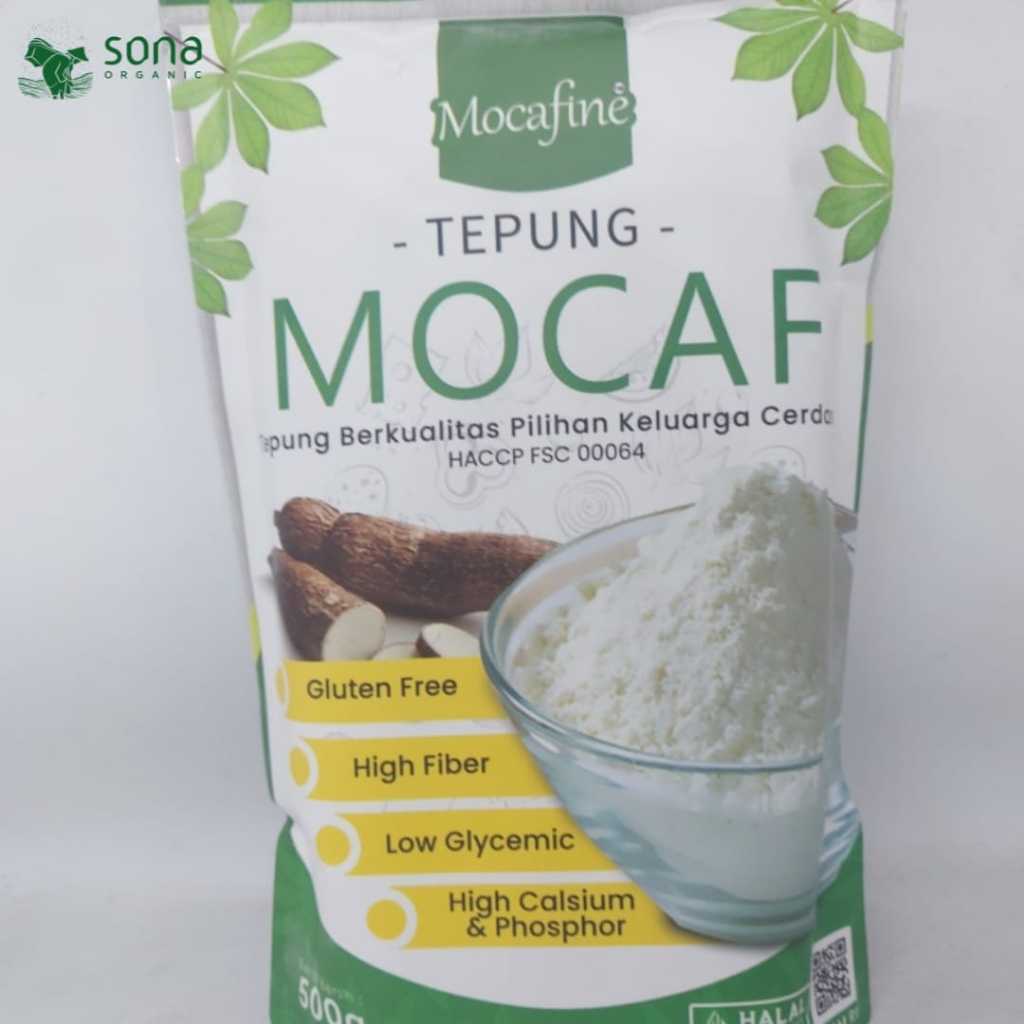 Jual Tepung Mocaf 500gr - Mocafine | Shopee Indonesia