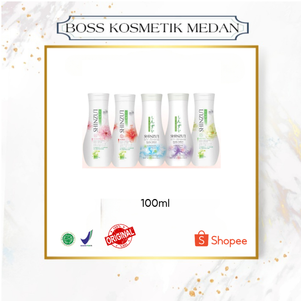 Jual Shinzui Skin Lightening Body Lotion | Hand & Body Lotion 100ml ...