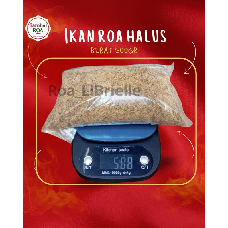 Jual IKAN ROA ASAP - HALUS - 500gr/200gr/100gr | Shopee Indonesia