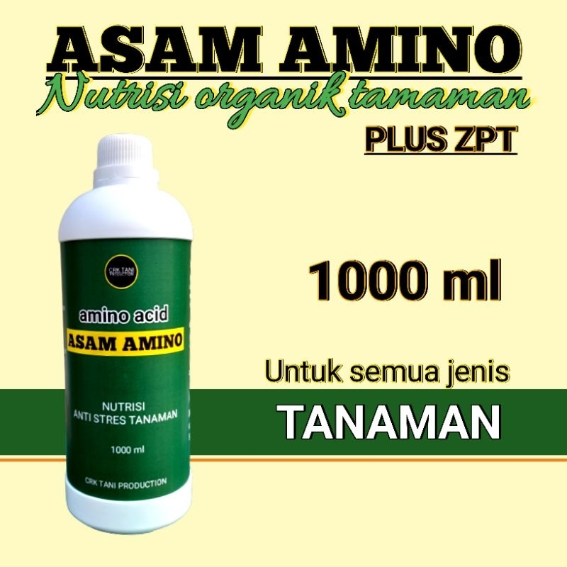 Jual Pupuk organi cair asam amino plus zpt 1 liter nutrisi organik anti ...