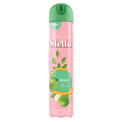 Jual Pengharum Ruangan STELLA Air Freshener Aerosol Spray 350 ml Apel ...