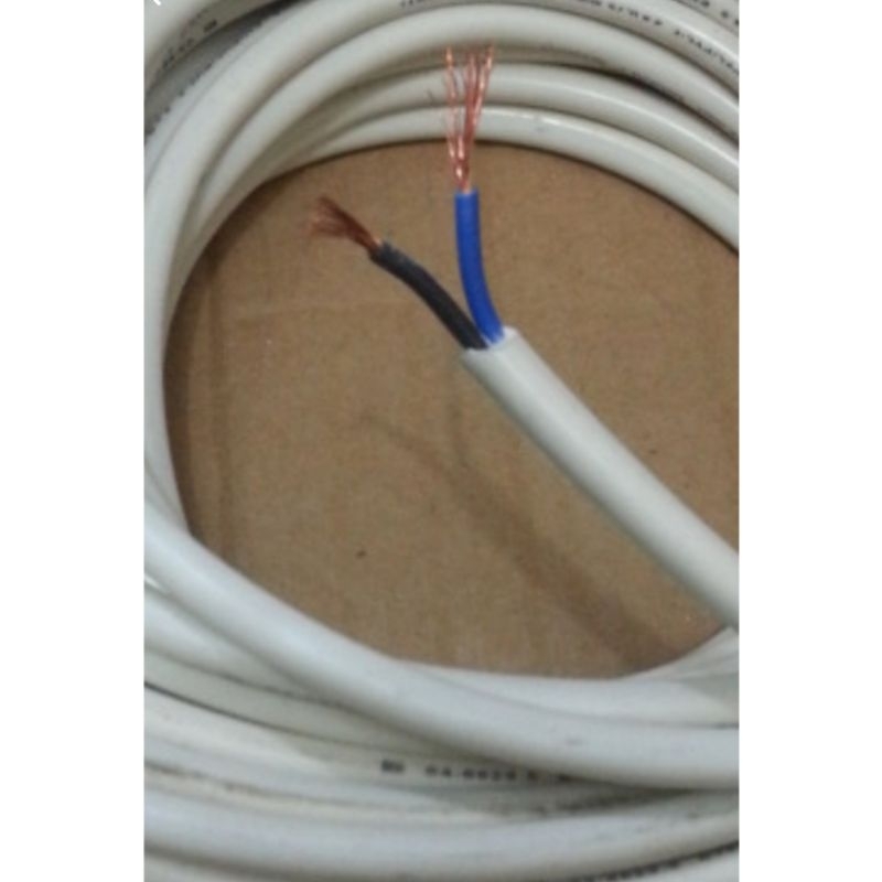 Jual Kabel hyo 2x075 meteran Kabel serabut hitam dan putih per meter ...