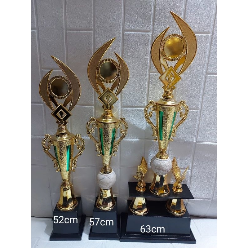 Jual Trophy KAKI 2 Custom Tulisan Piala 1 SET 123 Murah (PAKET NO.2 / B.01 ) | Shopee Indonesia