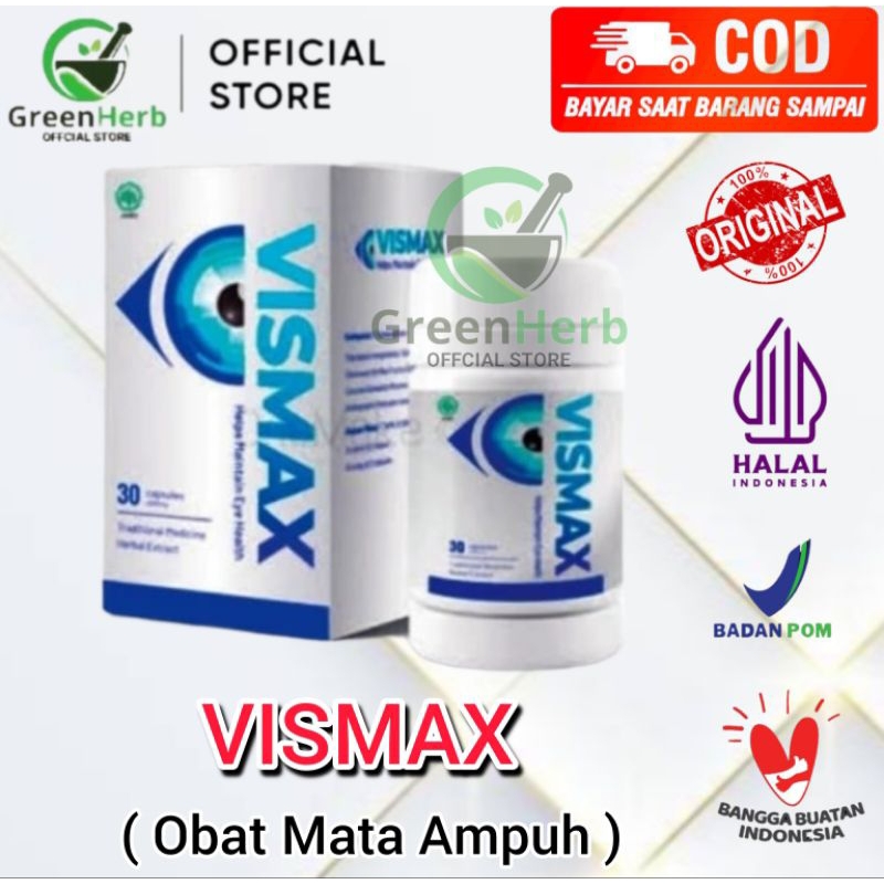 Jual Vismax 100% Asli Original Herbal Obat Mata Minus Plus Rabun ...
