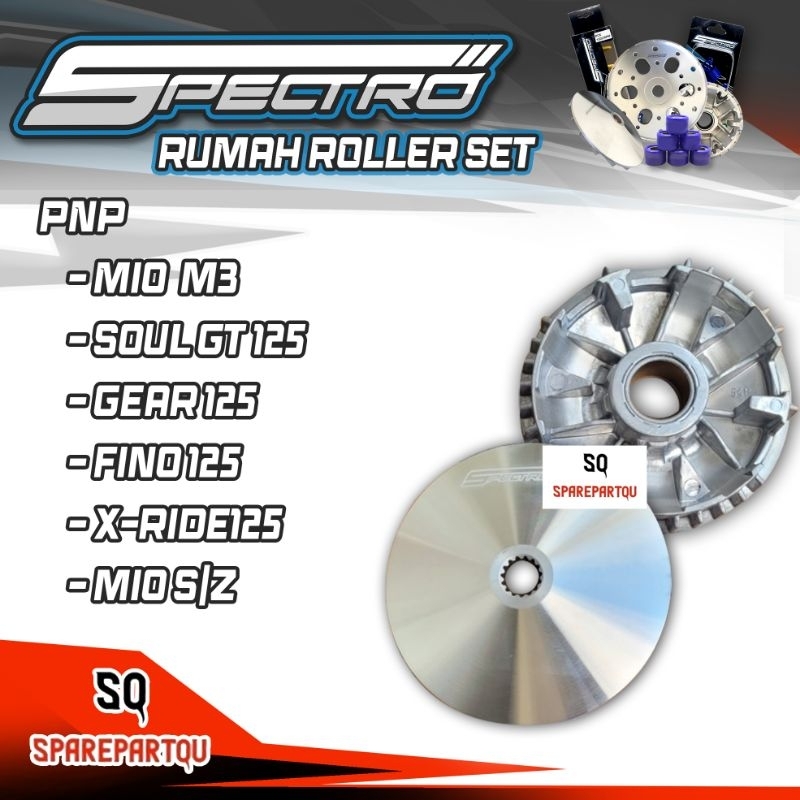 Jual Pulley CVT Mio M3 S Z Freego Mio Gear 125 Spectro Racing 2SX Rumah ...