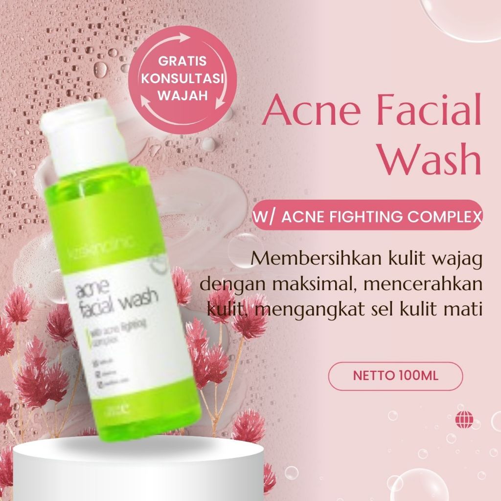 Jual KZ Acne Facial Wash with Acne Fighting Complex 100ml | Mengatasi ...
