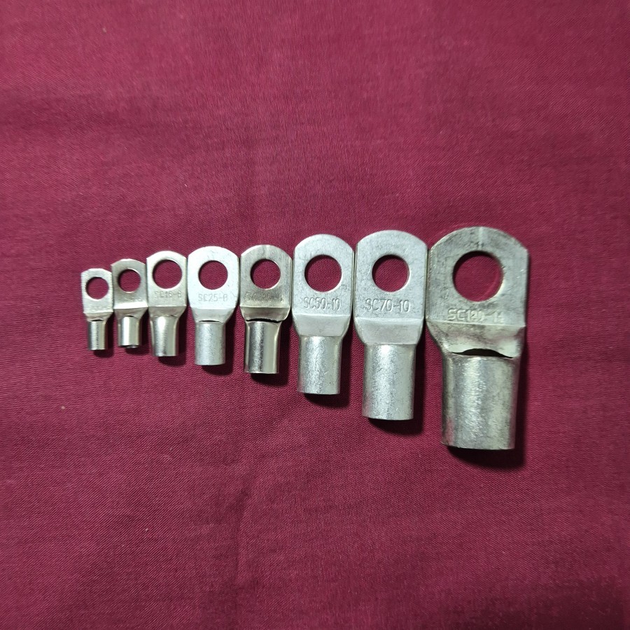 Jual Skun Kabel Ring O 25-8 25MM 1 Paket Isi 5 Polos Non Pengaman ...