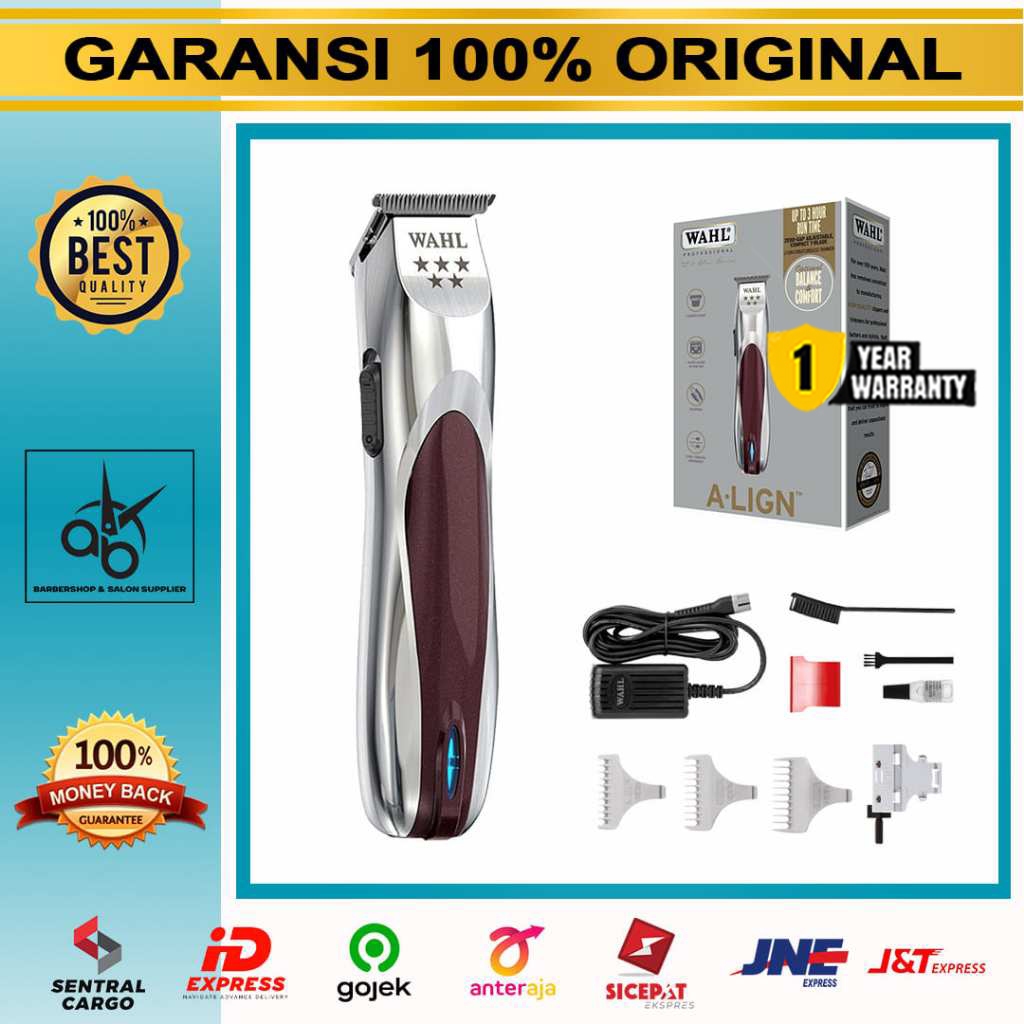 Jual Wahl Proffesional A-LIGN Cordless Trimmer T-Shaped Blade 5 Stars Series Alat Cukur Rambut ...