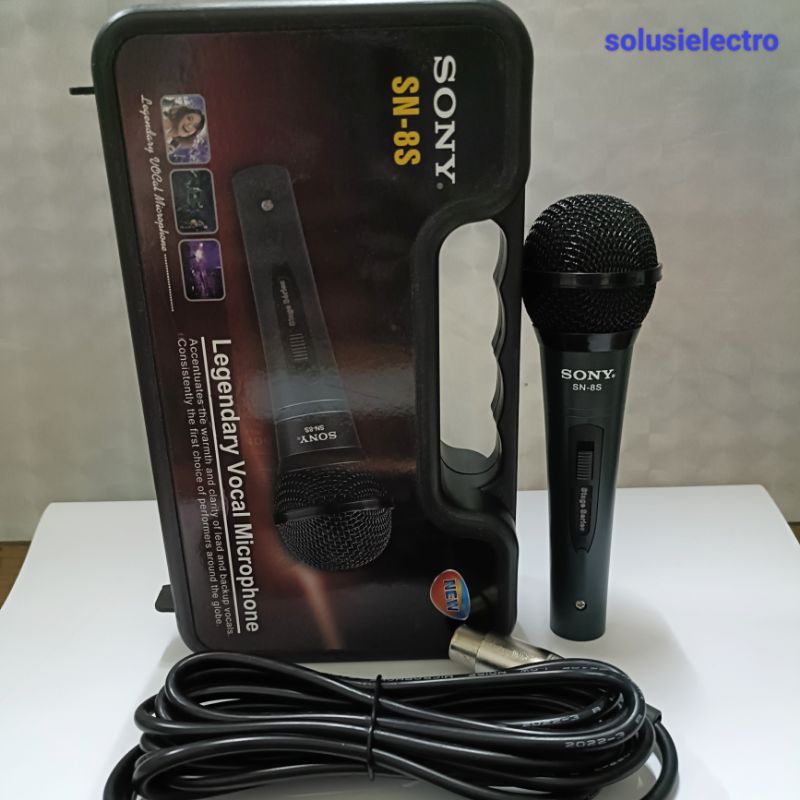 Jual Mic Koper Sony SN 8S Mic Kabel Sony | Shopee Indonesia