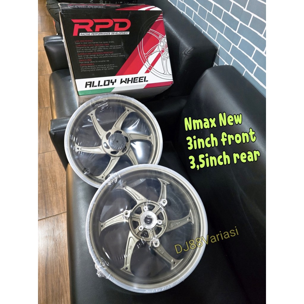 Jual Velg RPD yamaha new nmax velg racing rpd all new nmax titanium ...