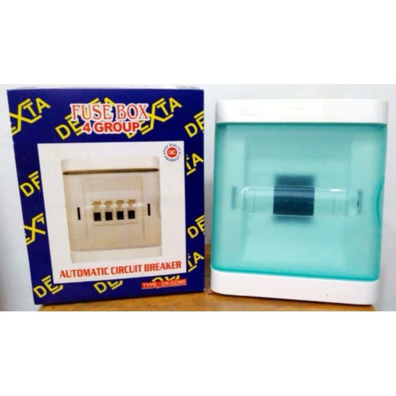 Jual BOX MCB FUSE BOX KOTAK MCB 4grup 4 phase IB DEXTA DENGAN TUTUP ...