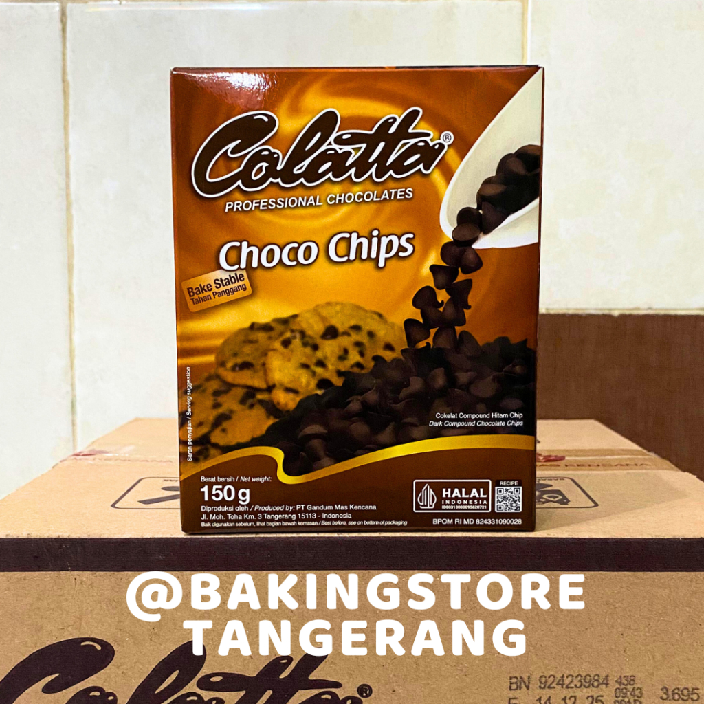 Jual Colatta Choco Chip 150 gr | Choco Chips Colata | Shopee Indonesia