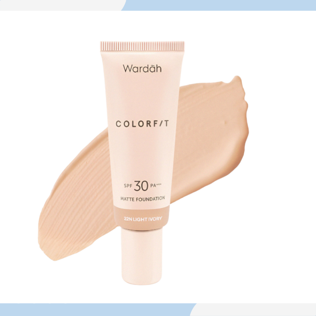 Jual Wardah Colorfit Matte Foundation SPF 30 PA++ 25ml | Shopee Indonesia