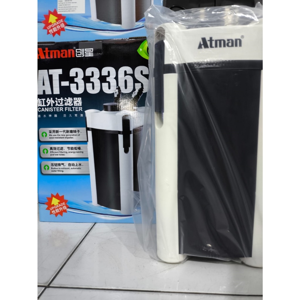Jual Atman AT-3336s New Aquarium External Canister Filter | Shopee Indonesia