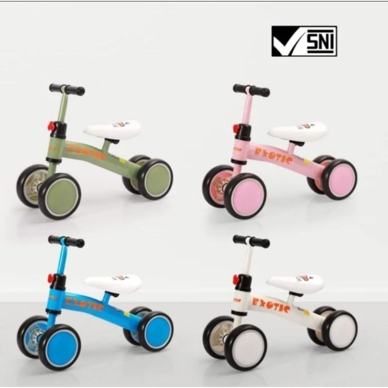 Jual balance bike sepeda roda 3 exotic | Shopee Indonesia