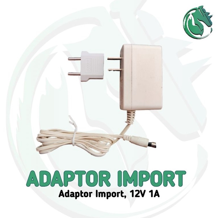Jual Belanja kuat Adaptor Adapter 12 Volt 1 Ampere 12v 1a Cctv Modem ...