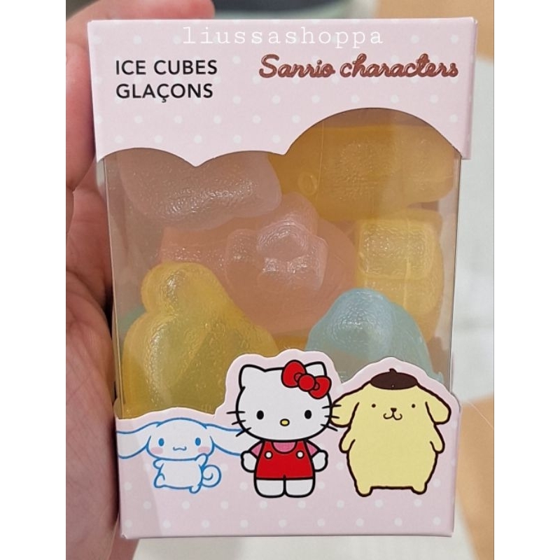 Jual Es Batu Miniso - Sanrio Characters Reusable Ice Cubes (12 pcs ...