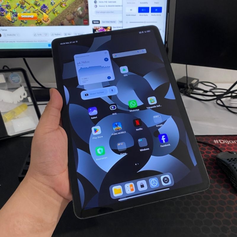 Jual Xiaomi Pad 5 Dualboot 6/256Gb Hyper Os & Windows 11 Pro Tweaks ...