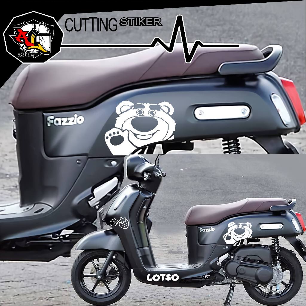 Jual STICKER KARTUN LOTSO/SC.593A/STICKER CUTTING MOTOR FAZZIO/STRIPING ...