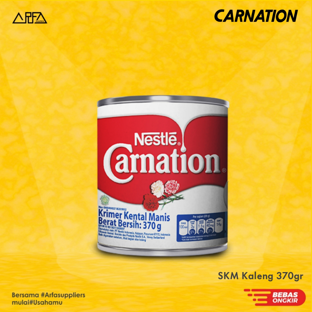 Jual SKM / KKM Carnation Susu Kental Manis 375gr | Shopee Indonesia
