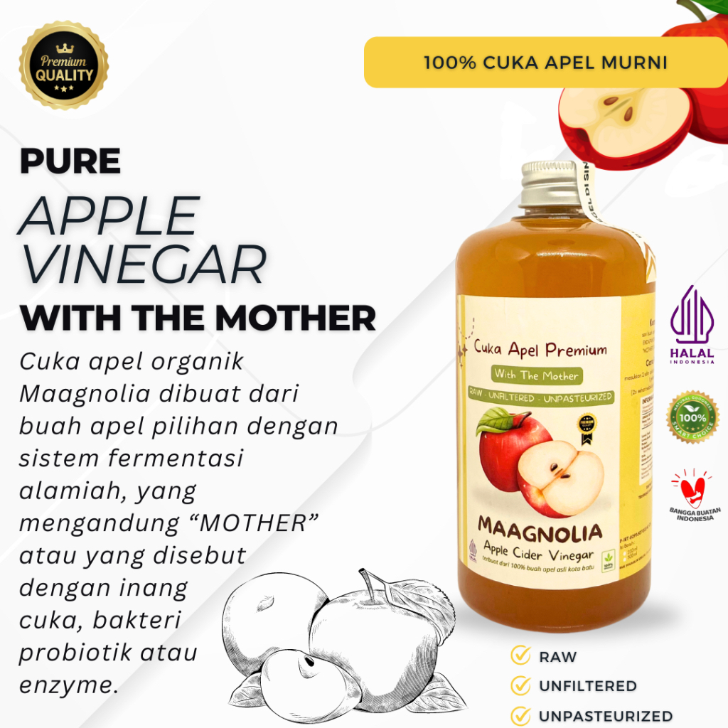 Jual CUKA APEL ORIGINAL MAAGNOLIA | Shopee Indonesia