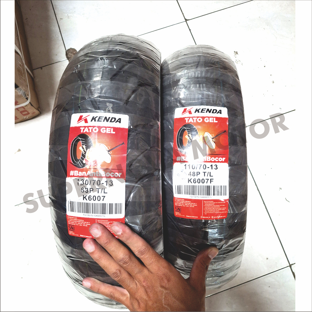 Jual BAN LUAR KENDA 110/70, 130/70 RING 13 TYPE K6007 TATO GEL BAN ...