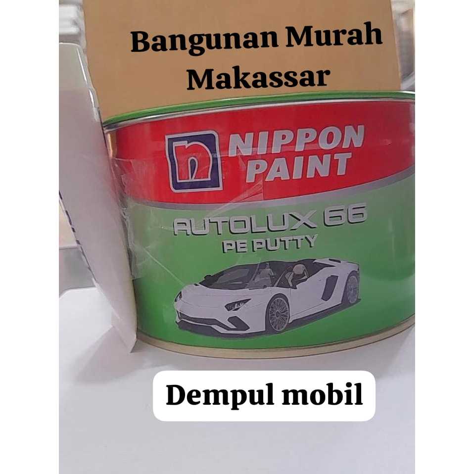 Jual Dempul Besi Autolux Pe Putty 66 / Dempul Besi Nippon Paint ...
