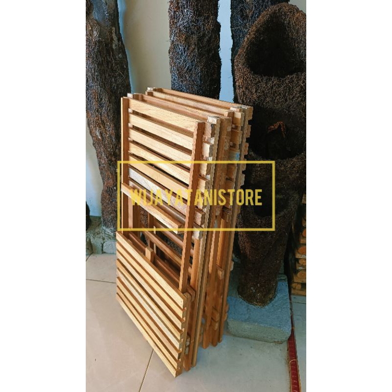 Jual Pot Kayu Anggrek Gramma Model Lipat | Pot Lipat Kayu Jati Oven ...