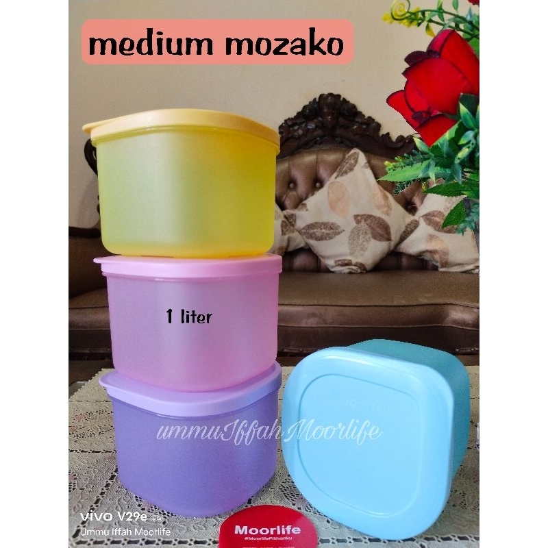 Jual MOORLIFE ORIGINAL TOPLES MEDIUM MOZAKO 1 LITER 1PC | Shopee Indonesia