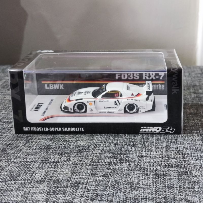Jual INNO64 LBWK Mazda RX7 FD3S White Slammed | Shopee Indonesia