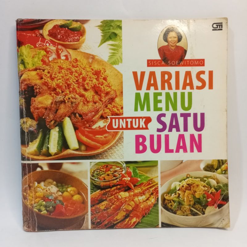 Jual Buku variasi menu untuk satu bulan oleh Sisca Soewitomo original ...