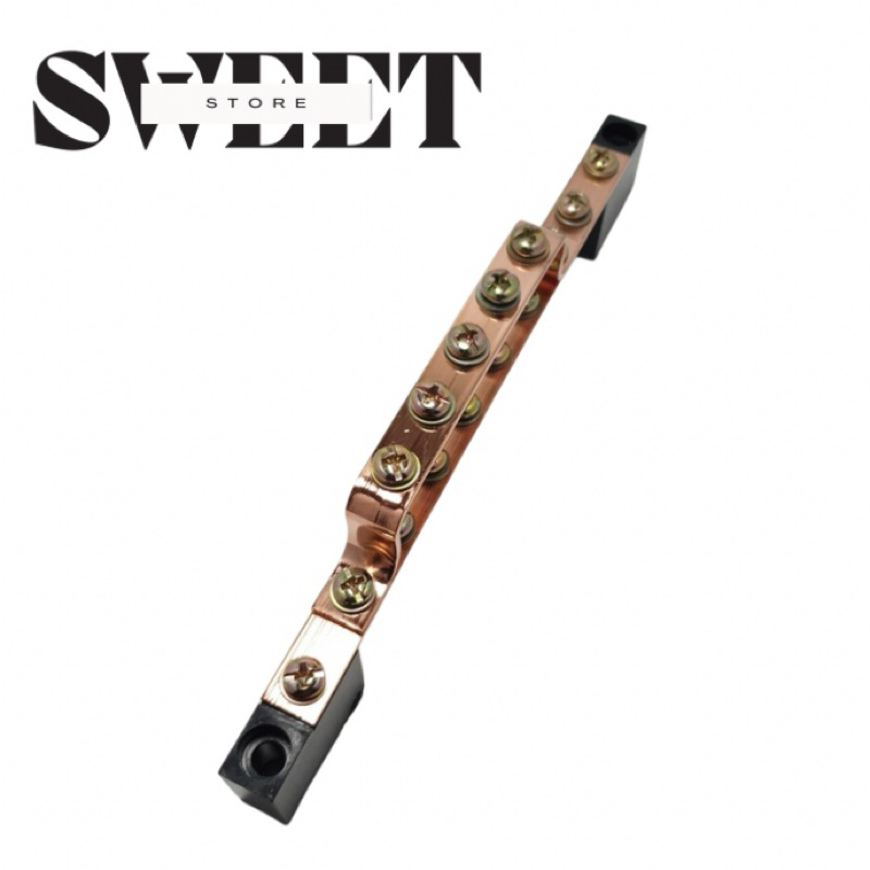 Jual Busbar Plat Nol Arde - Terminal Ground + Netral | Shopee Indonesia