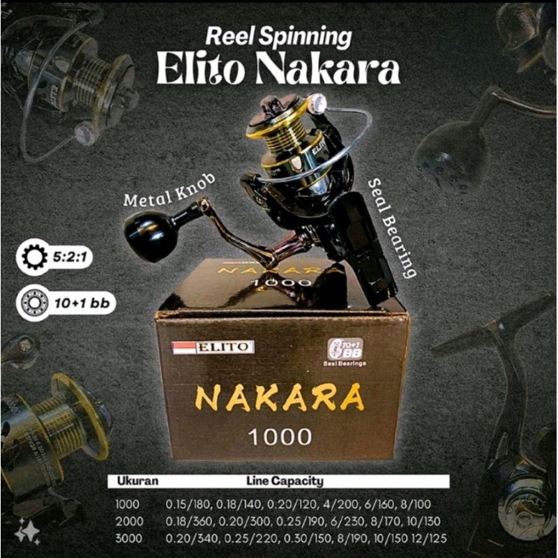 Jual REEL ELITO NAKARA / SAGLIT | Shopee Indonesia