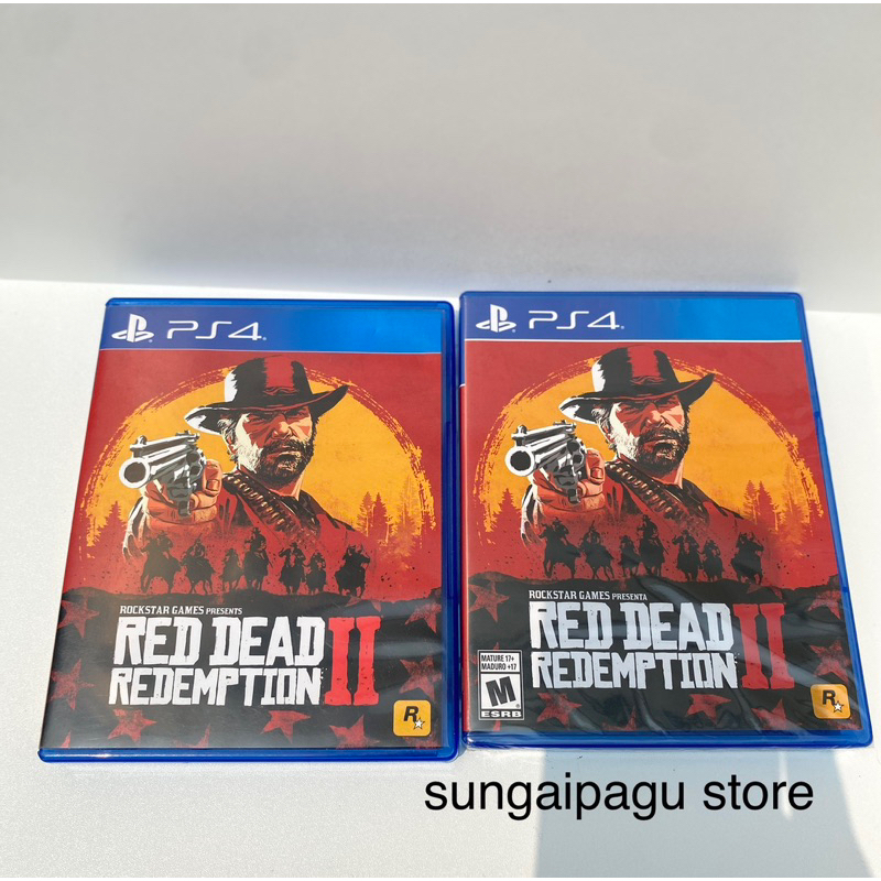Jual Kaset PS4, Red Dead Redemption II - Kaset PS BD Game PlayStation ...