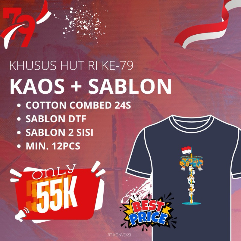 Jual CUSTOM KAOS DESAIN BEBAS UNTUK KAOS PANITIA ORGANISASI EVENT ...