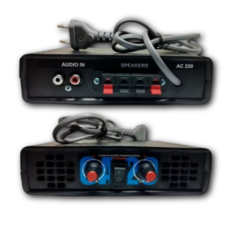 Jual Power amplifier miniatur 2 channel miniatur sound system | Shopee ...
