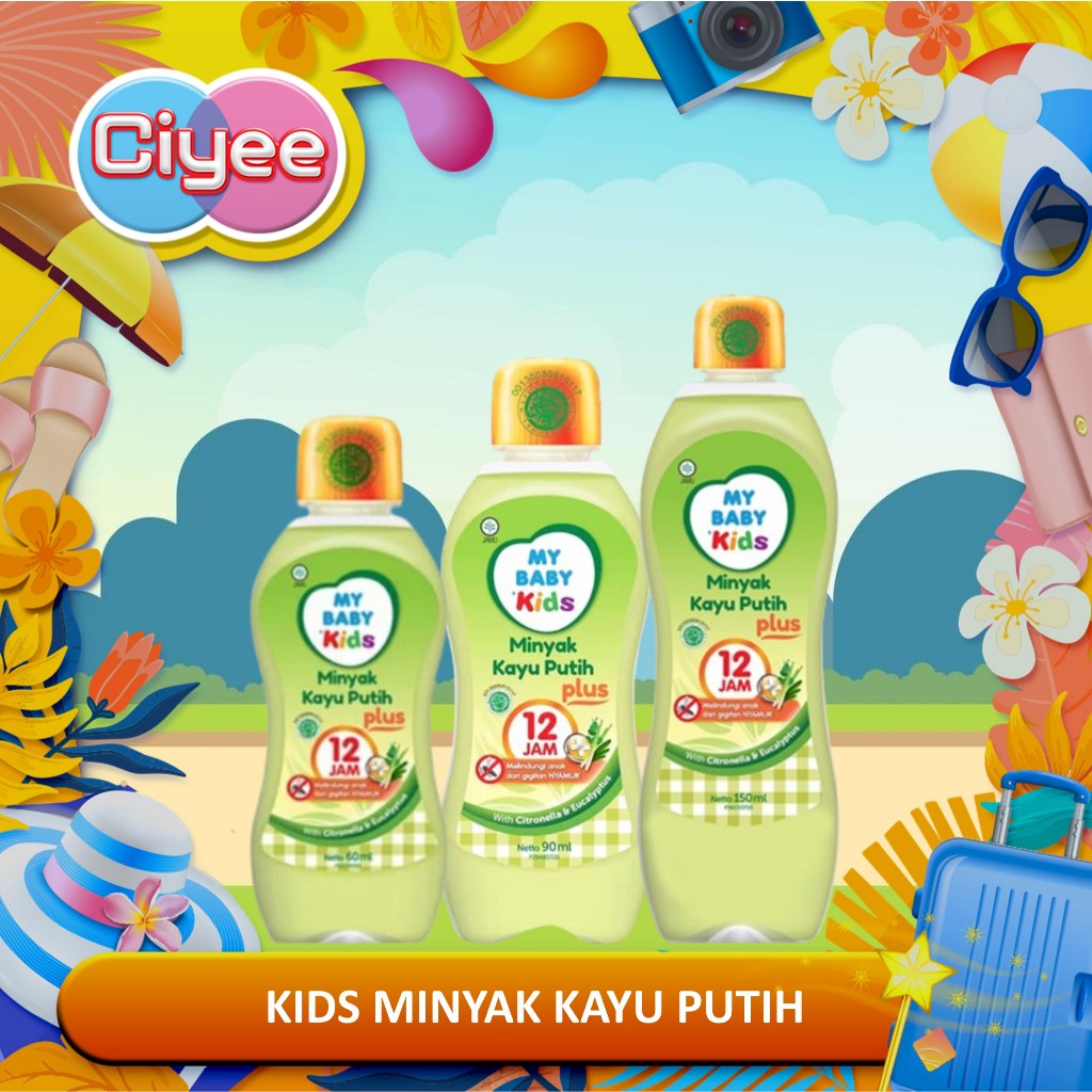 Jual My Baby Kids Minyak Kayu Putih Plus 60ml, 90ml, 150ml | My KIDS ...