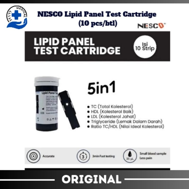 Jual Strip Lipid Monitoring System 5 IN 1 | Shopee Indonesia