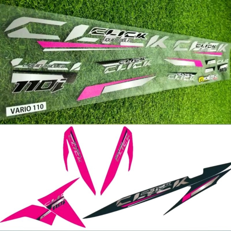 Jual stiker striping transparan honda vario cw 110 fi / karbu vario click Vietnam style | Shopee ...