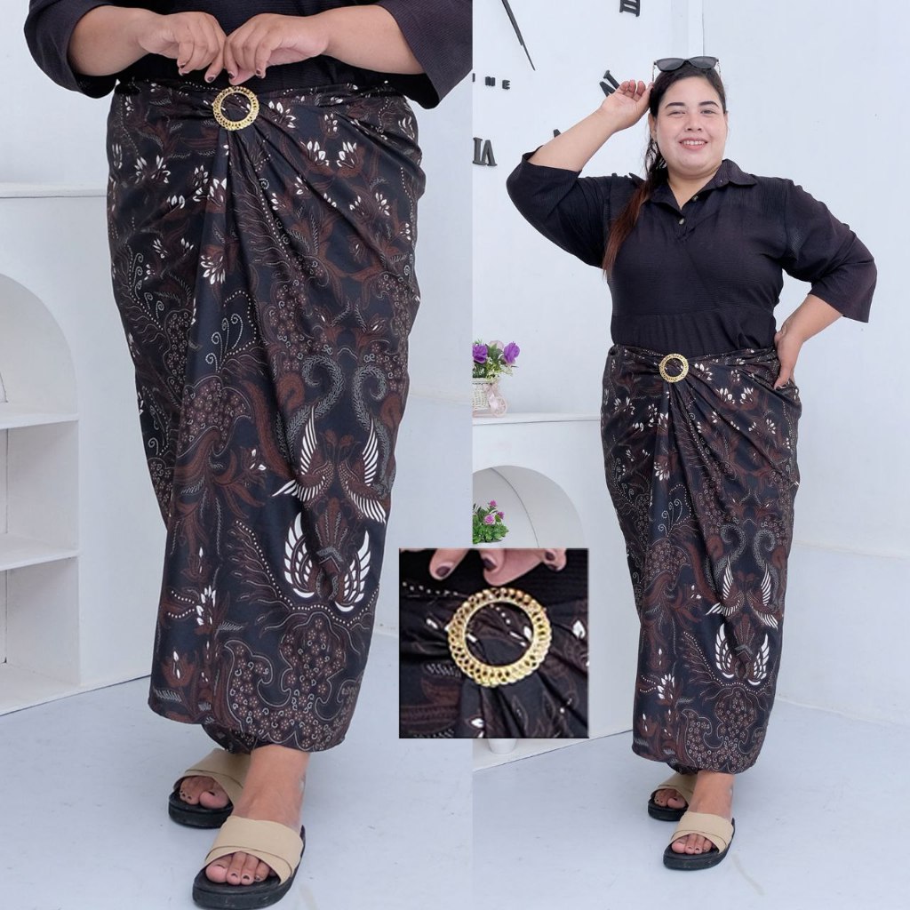 Jual rok lilit batik jumbo / rok lilit batik kain lilit murah / lilit ...