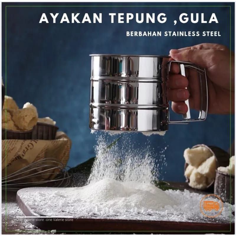 Jual AYAKAN SARINGAN TEPUNG / GULA OTOMATIS | Shopee Indonesia