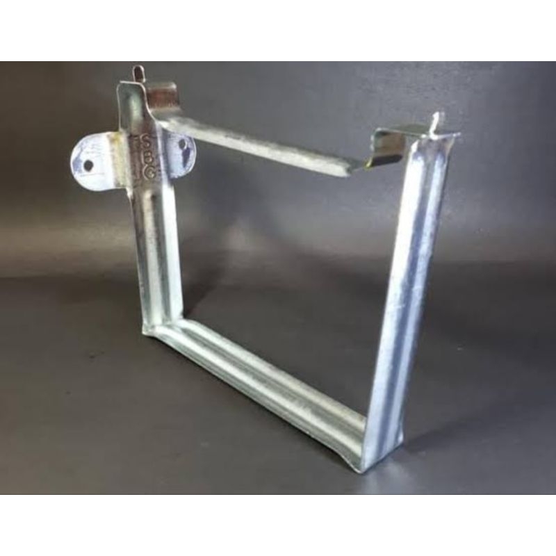 Jual 1 dus klem talang kotak besi galvanis(500) breket | Shopee Indonesia