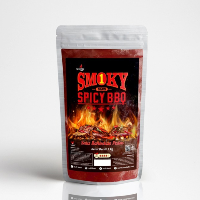 Jual SMOKY1 SPICY BBQ 1 kg (Saus BBQ) | Shopee Indonesia