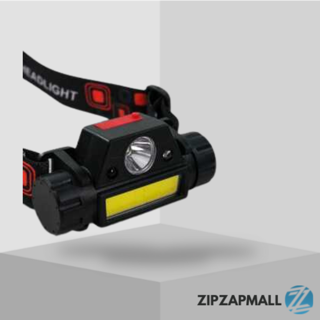 Jual Lampu Senter Helm Las COB XPE Dual Light Rechargeable /Senter Helm ...