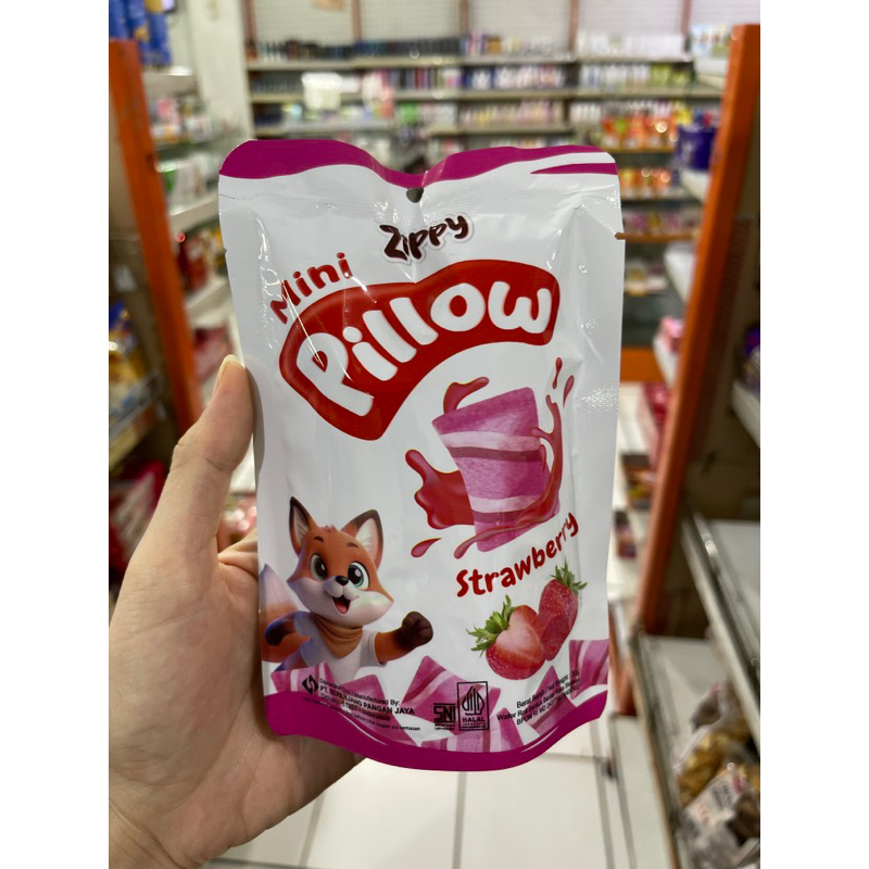 Jual zippy pillow strawberry 30g - zippy snack pillow strawberry ...