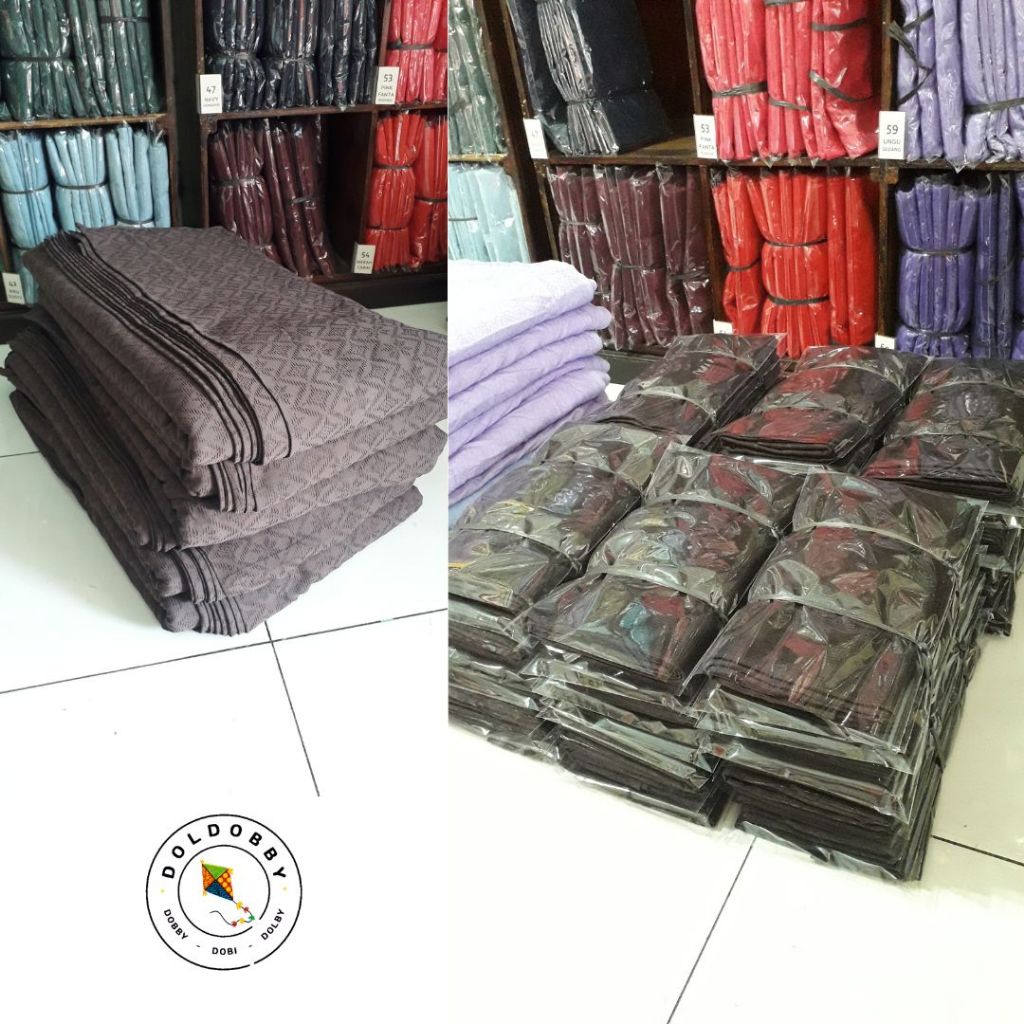 Jual Bahan Dobby Polos Khusus Pesanan Motif Seragam Panjang Kain 2 ...