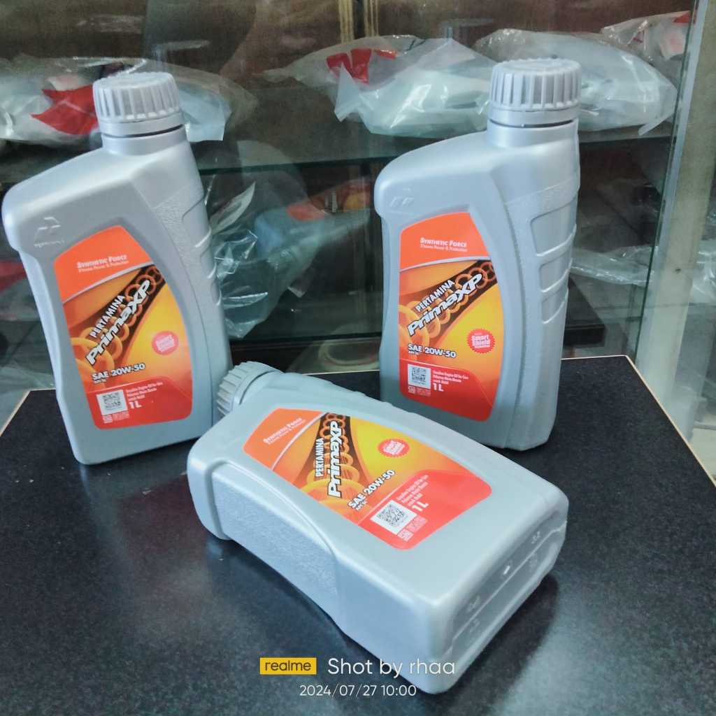 Jual Oli Mesin Primaxp Liter Sae 20W-50 With Smart Shield Technology ...