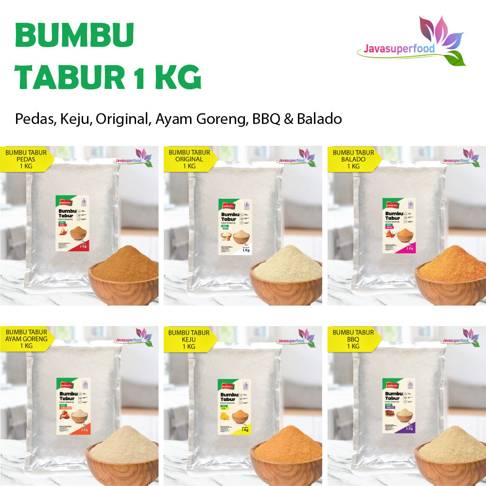 Jual BUMBU TABUR / SEASONING / PEDAS / AYAM GORENG / BALADO / BUMBU ...